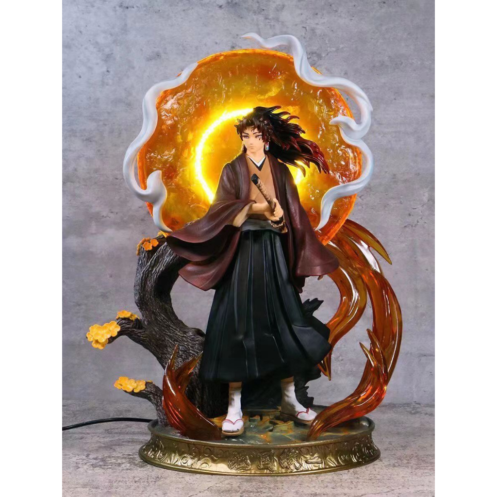 Demon Slayer OverSized Tsugikuni Yoriichi Figure With Led Demon Slayer ...