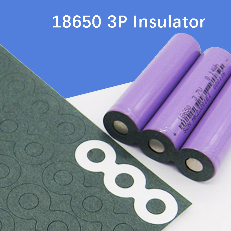 18650 Battery Insulators 1P 2P 3P 4P 5P 6P 18650 Battery cell Insulation gasket hollow sticker ...