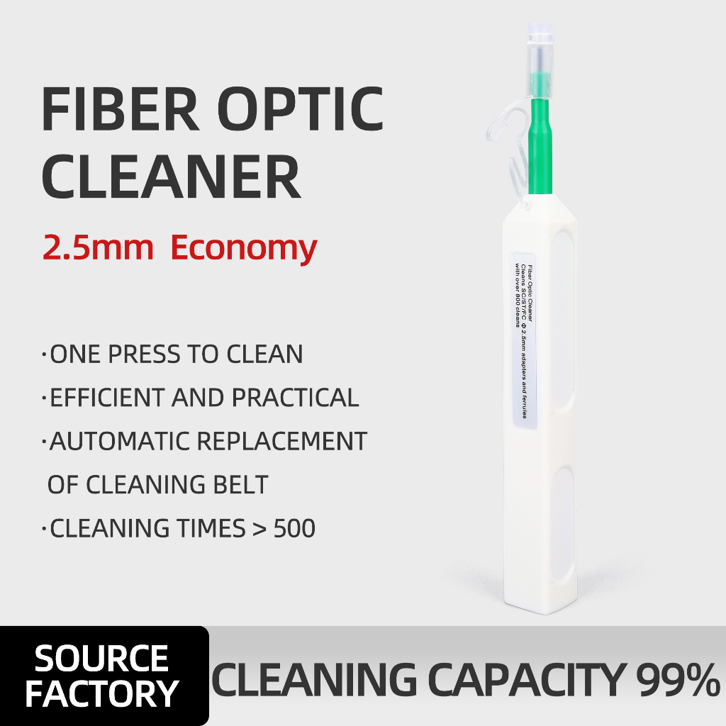 Fiber Optic Cleaner SC/ST/FC One Click Cleaner 2.5mm Universal ...