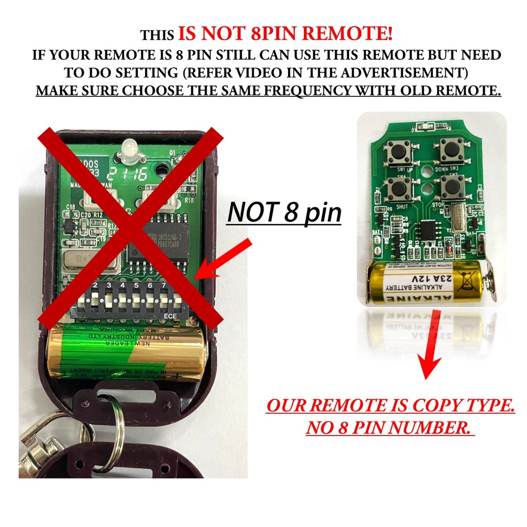【24H SHIP】330/433mhz Auto Gate / car remote control Clone & Copy ... 【24H SHIP】330/433mhz Auto Gate / car remote control Clone & Copy ...