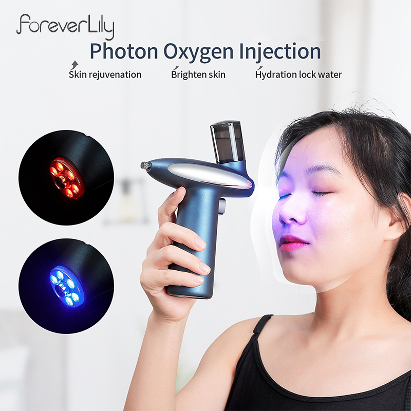 ForeverLily 0.3mm Blue-Ray Oxygen Injection Device Special Nano Spray Moisturizer For Beauty ...