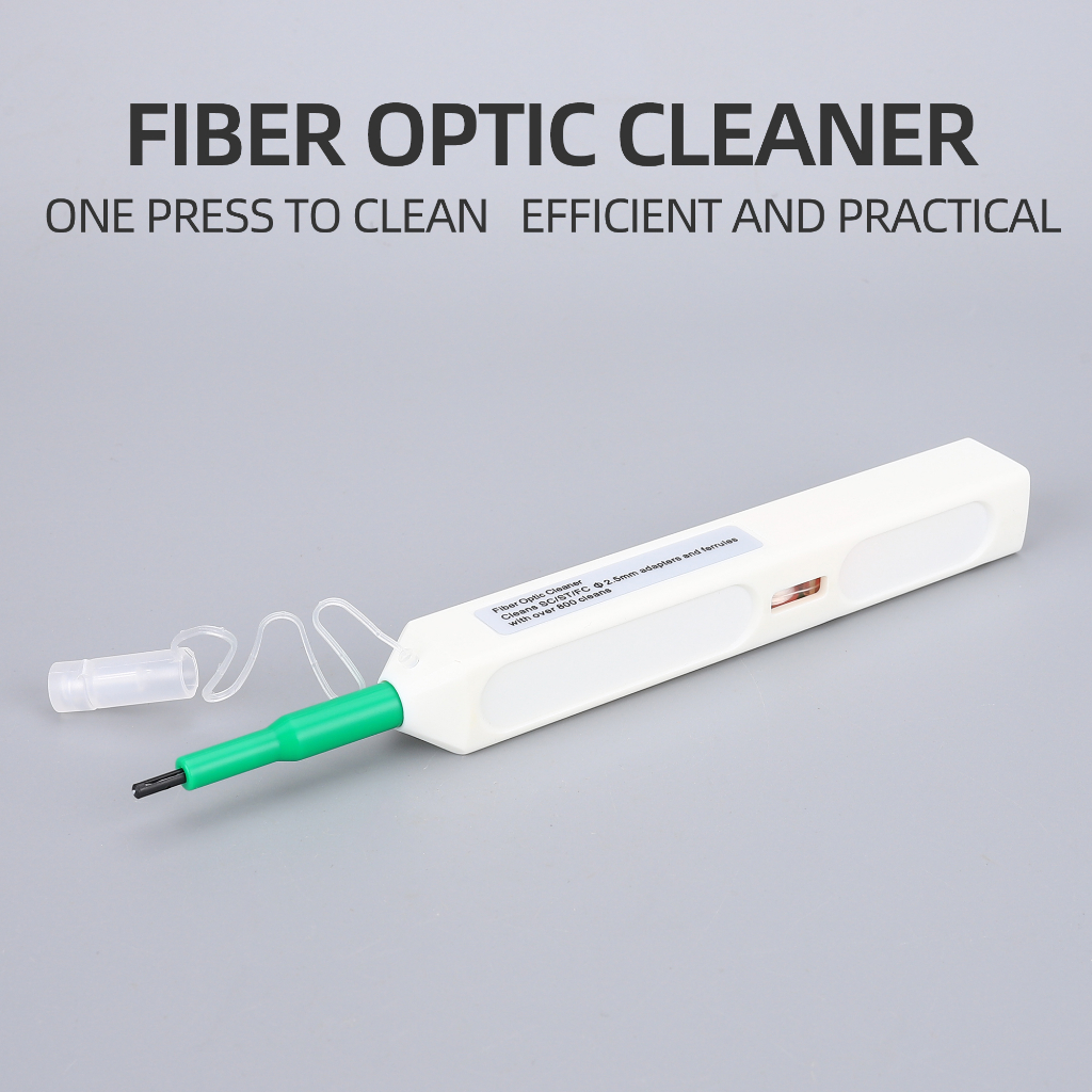 Fiber Optic Cleaner SC/ST/FC One Click Cleaner 2.5mm Universal Connector Fiber Optic Cleaning ...
