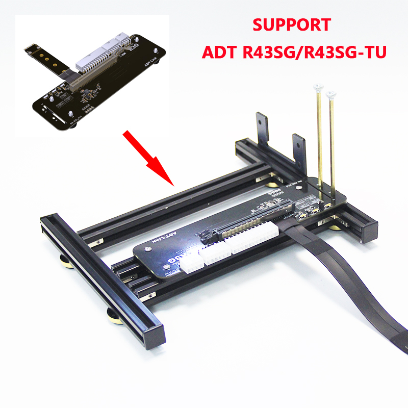 DIY GPU external graphics card base video card holder with power base ...