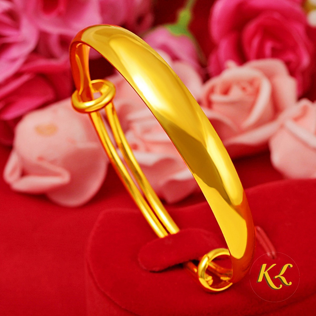 【Free Shipping】Adjustable Bracelet for Woman, Gelang Titanium Fashion ...