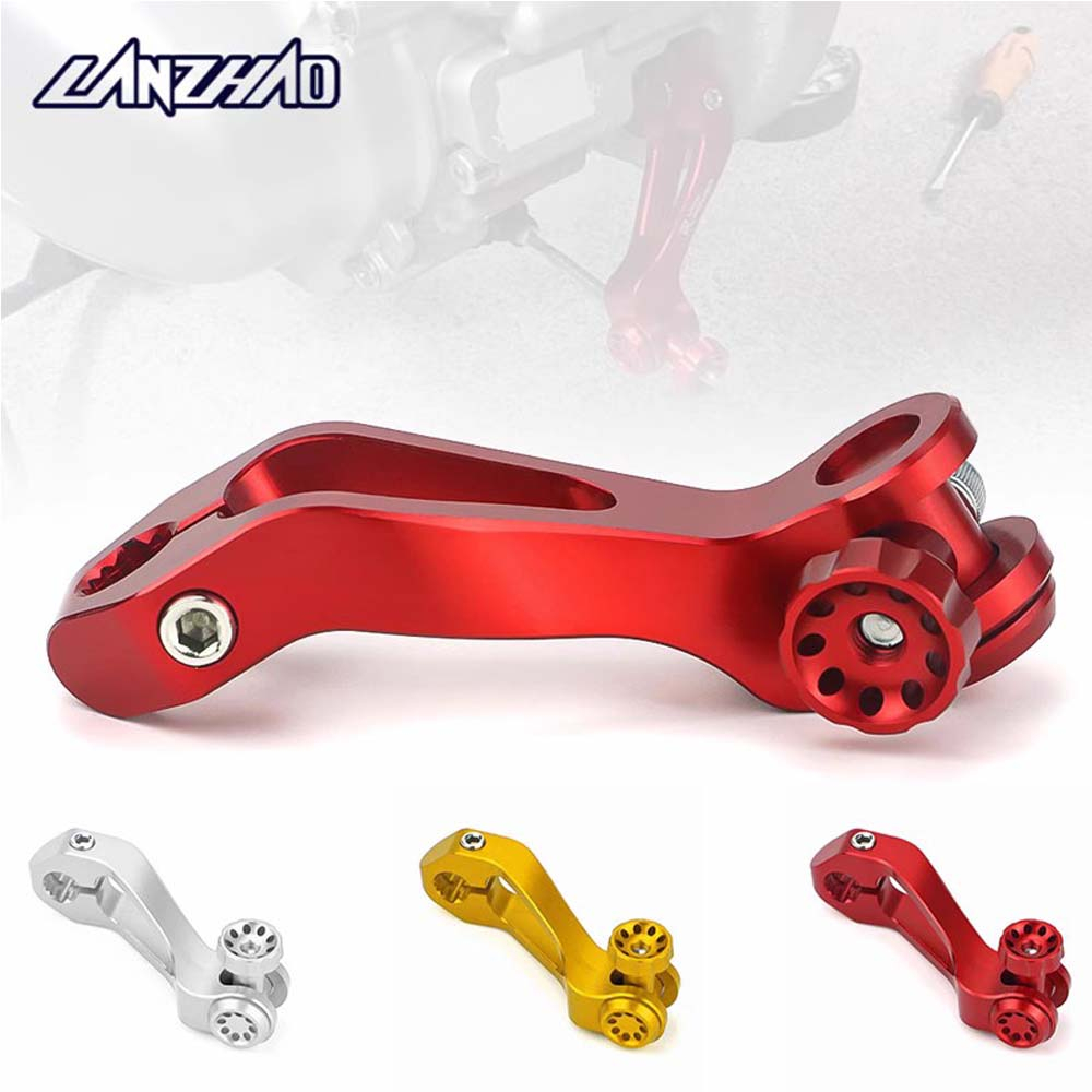 Motorcycle CNC Adjustable Rear Brake Rocker Arm Bracket Lever Cover ...