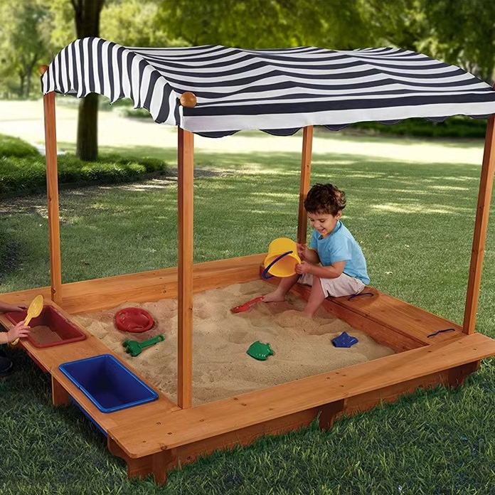 🚗(Local Stock )Sandpit Play Kids Toy Sand Pool Sand Pit Wooden Sand Box ...