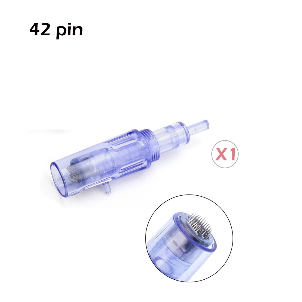 10 Pcs/Set Electric Hydra Needles Microneedle Cartridges & Syringe Tube ...