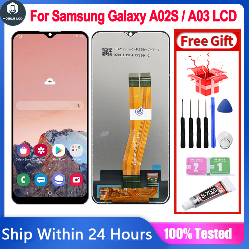 6.5" Original LCD Compatible For Samsung Galaxy A02S/A025/A03/A035/A03S/A037/A03Core LCD Screen ...