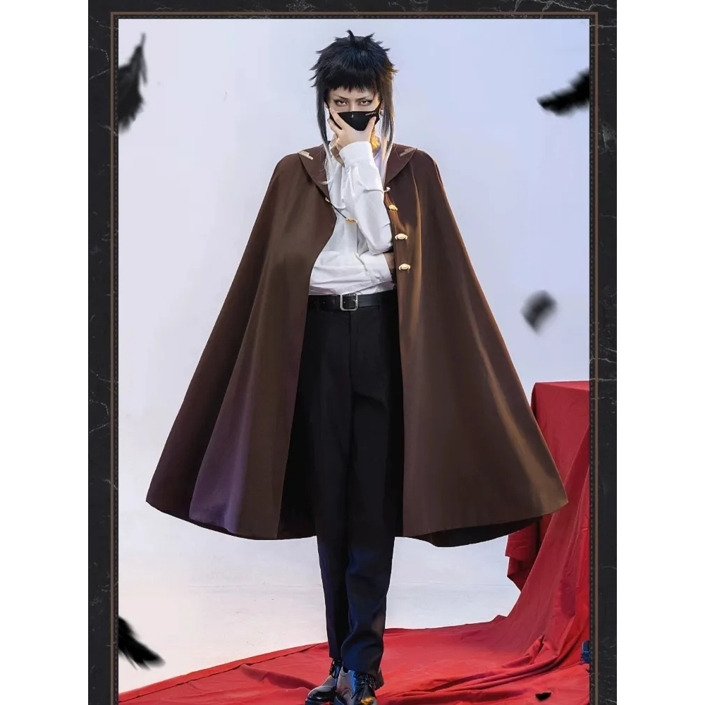 Japan Anime Stray Dogs Akutagawa Ryunosuke Cosplay Costume Decennial ...