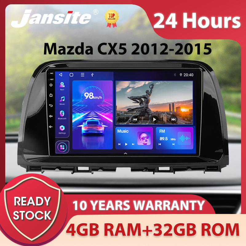 Jansite 2DIN Android Car Stereo Radio Multimedia Player GPS Navigation ...