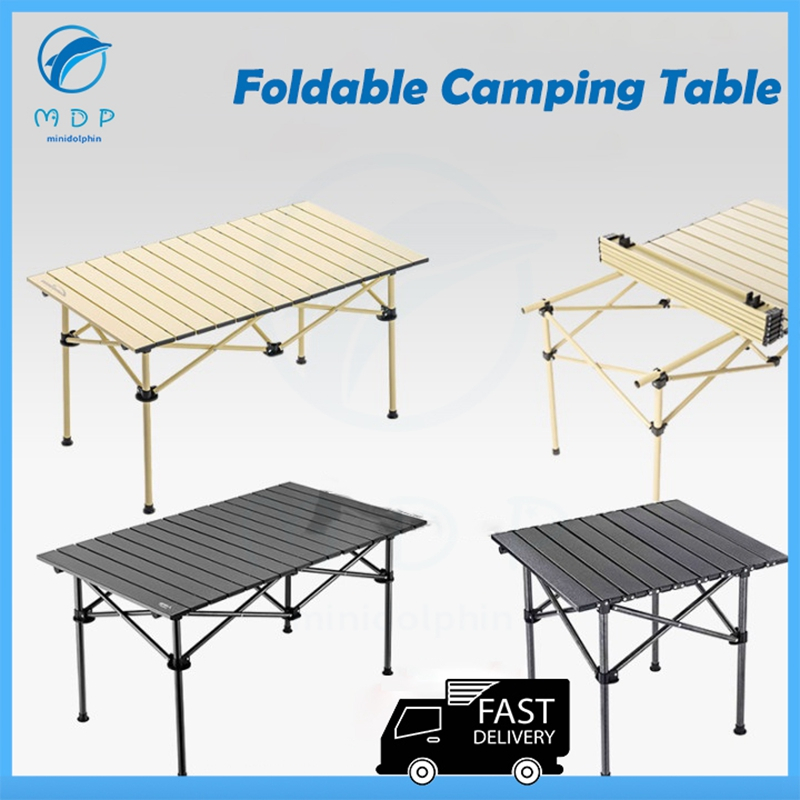 【Fast delivery】Foldable Camping Table Portable Folding Meja Outdoor ...