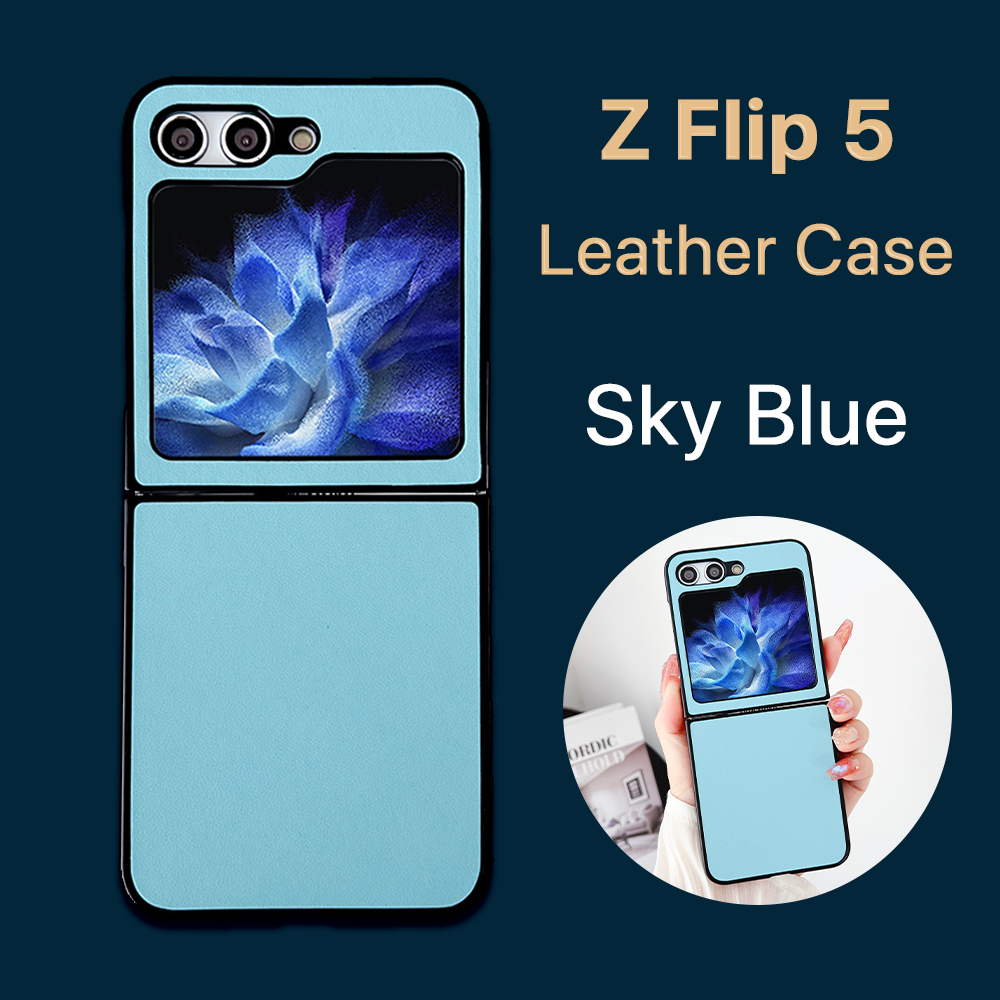 Leather Samsung Z Flip 5 Flip 4 Flip 3 Case Soft Casing Perfectly Suit ...