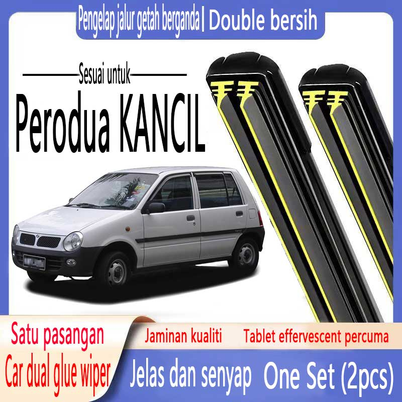 Perodua KANCIL Dedicated Wiper PERODUA KANCIL (1994-2009) Double Rubber ...