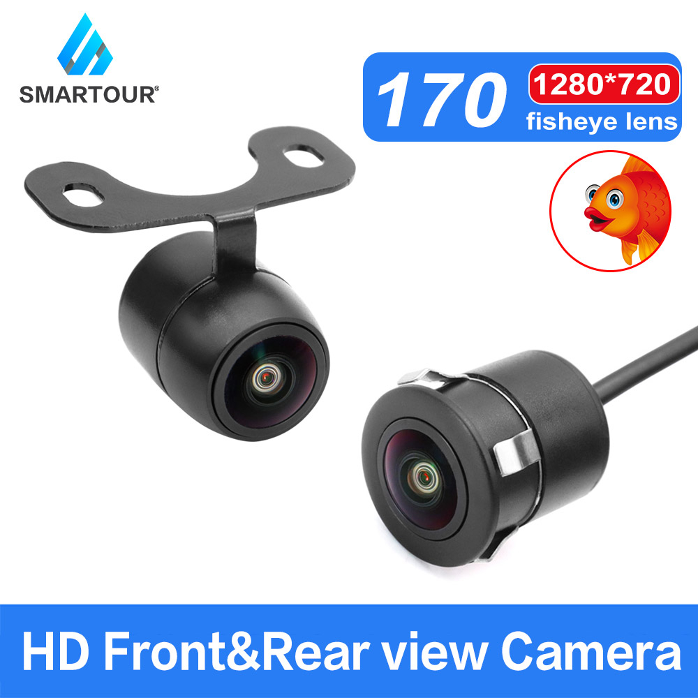 170 Degree Fisheye Len Wide Angle Car Reverse Camera HD Night Vision ...