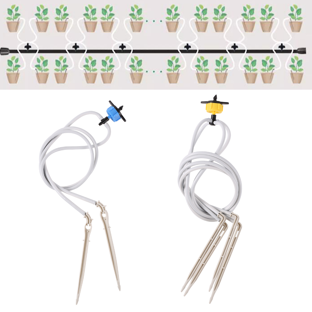 2Set Arrow Dripper Kit 2-way 4-way Automatic Root Watering Emitter 2/4L ...