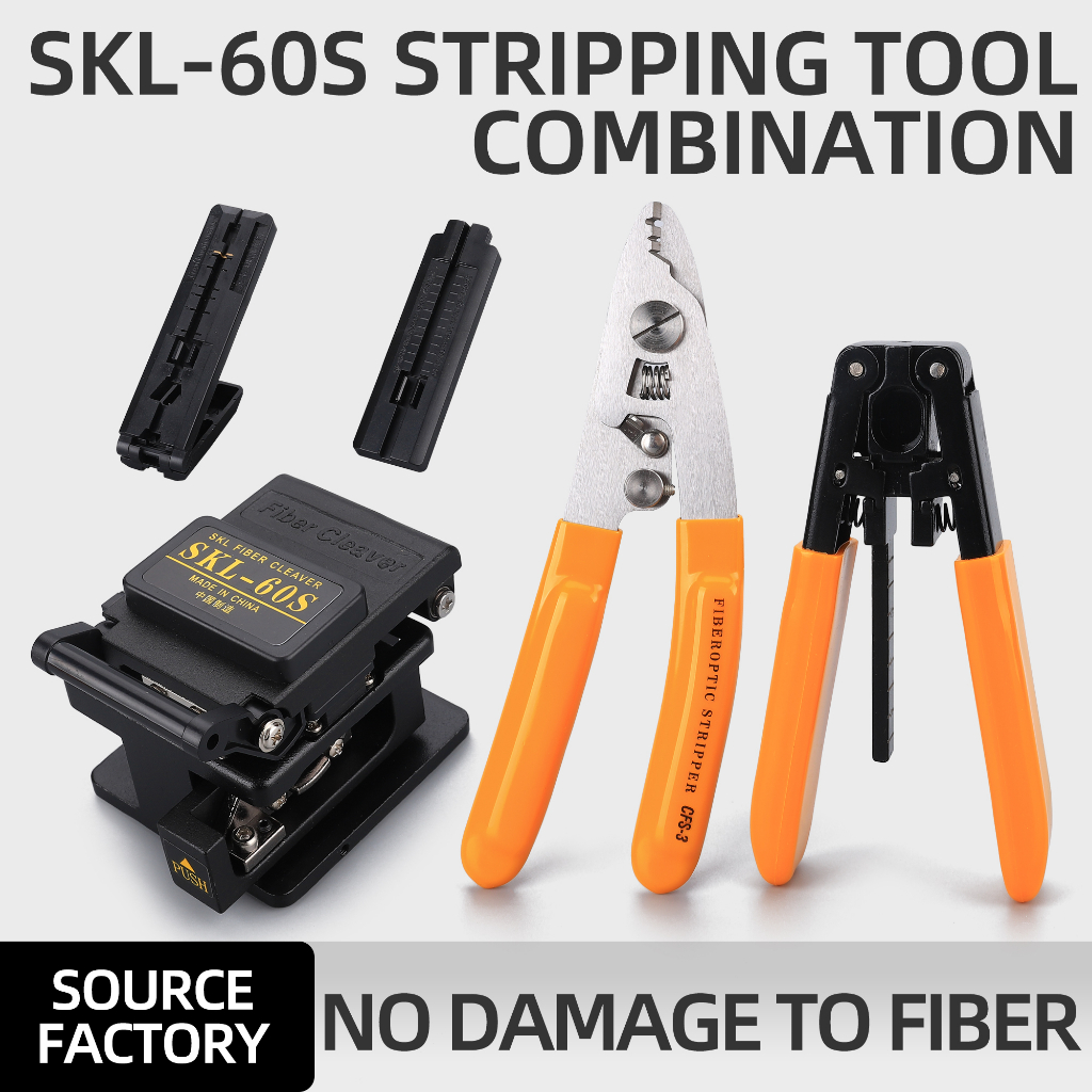 FTTH Engineering Tool Set 5 in 1 Stainless Steel Three Port CFS-3 ...