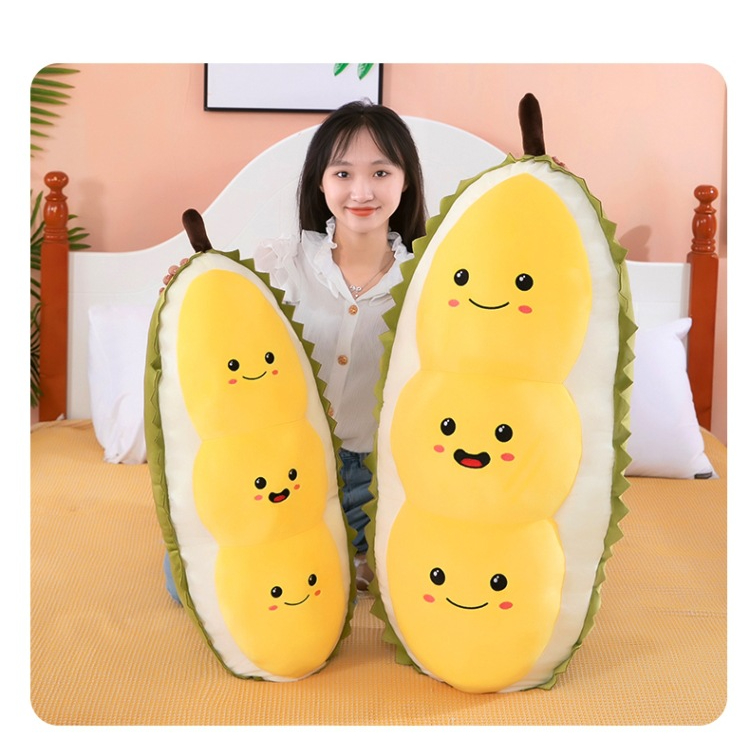 Super Soft Durian Stuffed Toy Kawaii Durian Pillow Plush Toy Girls ...
