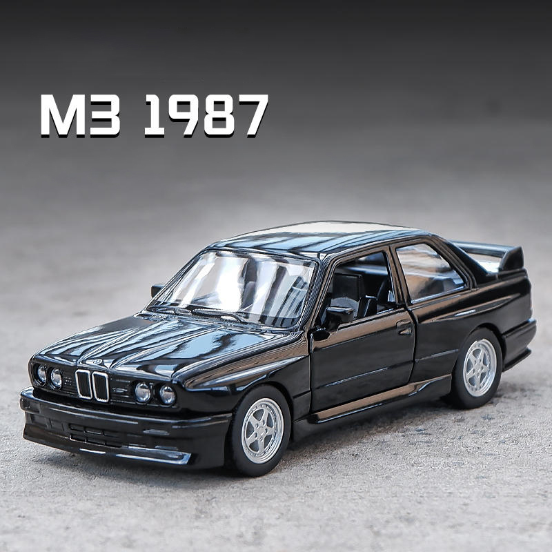 RMZ CITY 1:36 BMW M3 E30 1987 Retro sports car Models Alloy Diecast car ...