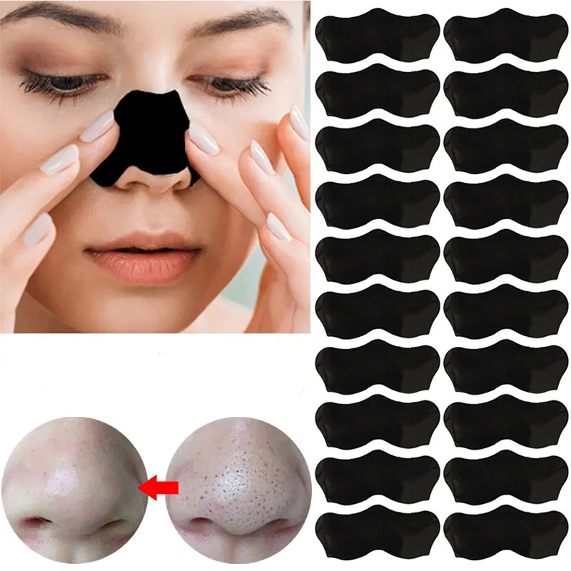 10pcs Nose Pore Cleansing Strips Blackhead Remover Peel Off mask Nose ...
