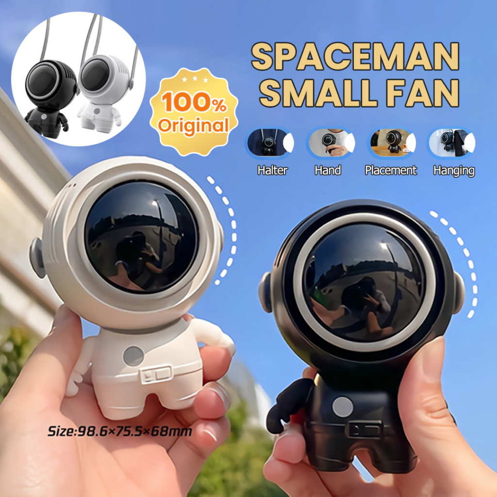 Spaceman Small Fan USB Charging With 3-Speed Adjustment, Compact And ...