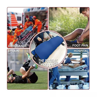 Safety Nursing Board Reinforced Foldable Sliding Hospital Patients ...