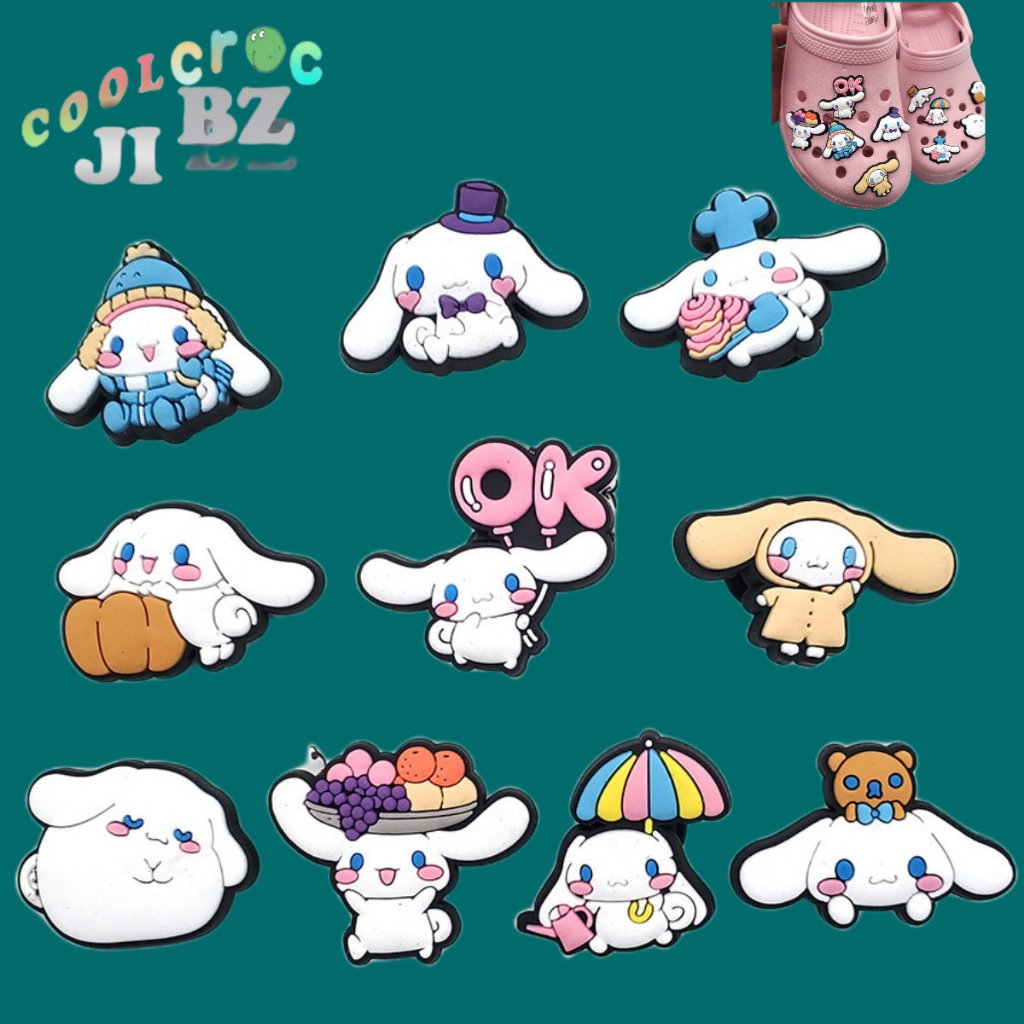 Jibbitz Sanrio Series Animation Shoe Flower Buckle PVC Shoe Decoration ...