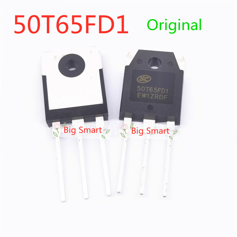 2pcs 5pcs 50T65FD1 SGT50T65FD1PN Original IGBT 50A 650V SGT50T65FD1 TO ...