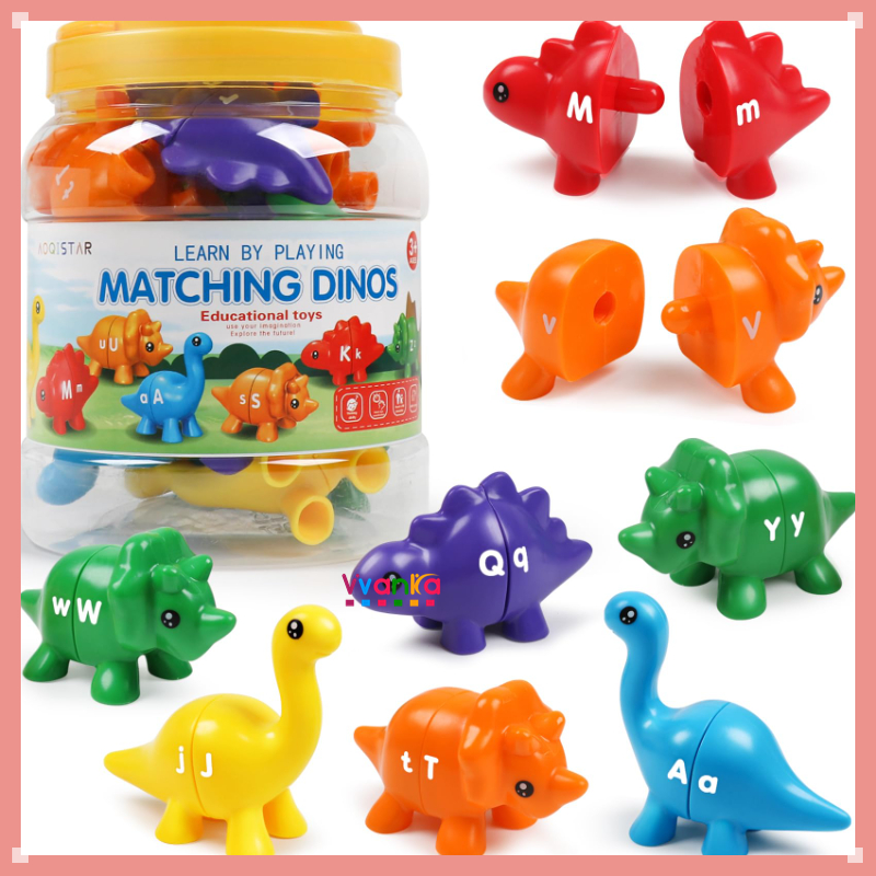 VVANKA [From KL] Learning Resources Snap-n-Learn Matching Dinos Fine ...