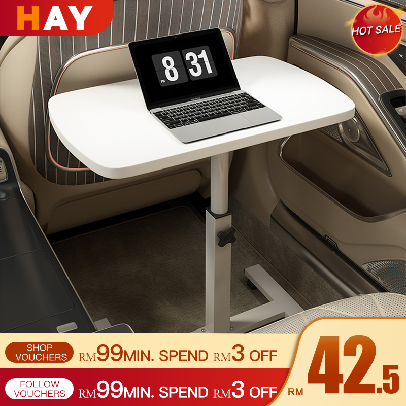 Foldable Car Food Tray with wheel Portable Car Steering Wheel Table ...