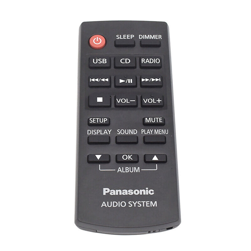 PANASONIC Origianl for PANASONIC N2QAYC000060 AUDIO SYSTEM Remote ...
