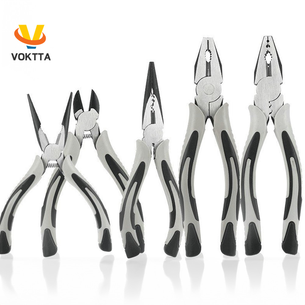 VOKTTA Universal Diagonal Pliers Needle Nose Pliers Hardware Tools ...