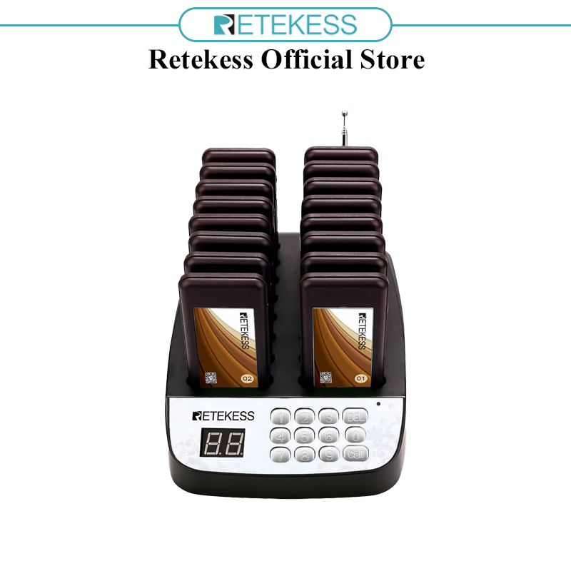 Retekess T113 Wireless Calling System for Fast-food Restaurants Food ...