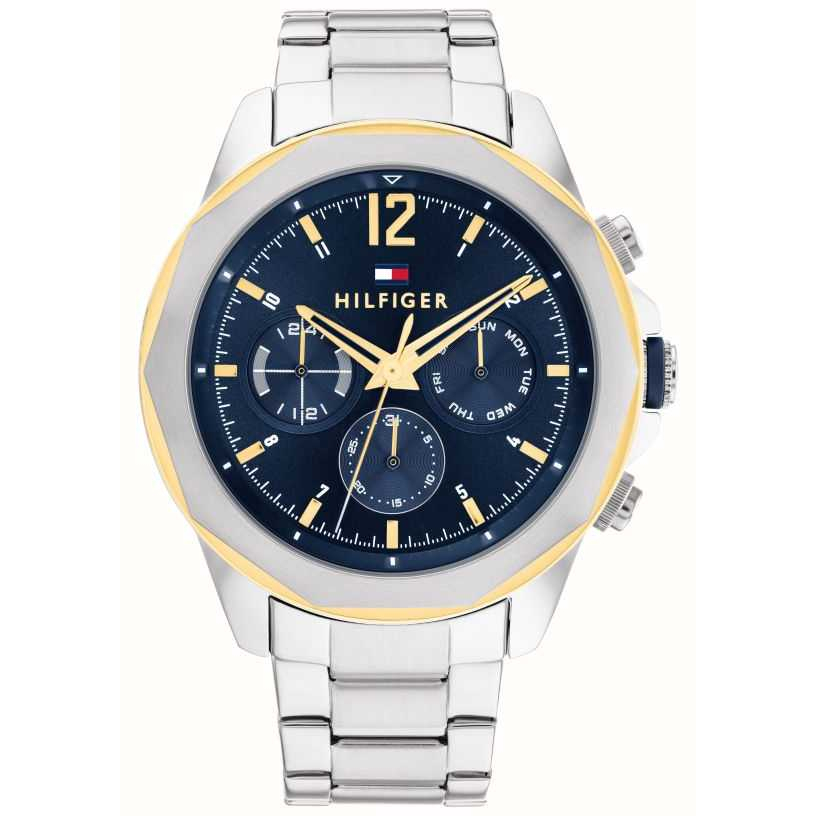 Tommy Hilfiger Men's Watch Three-Eye Stainless Steel Wrist Watch ...