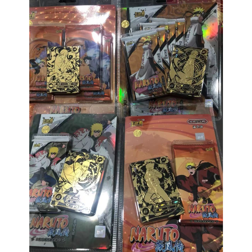 Naruto Card Anime Card 4 Boxes Card Set KAYOU | Shopee Malaysia