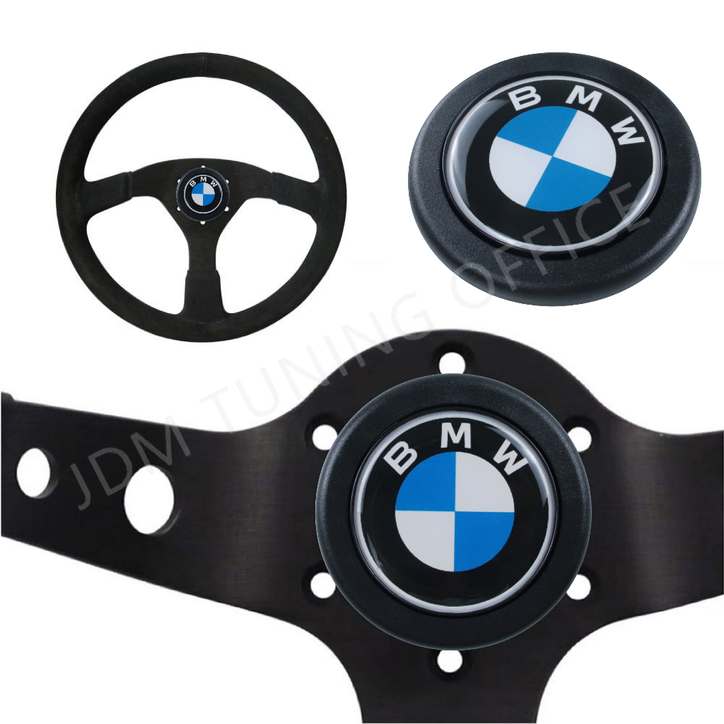 Racing Sport JDM Steering Wheel Horn Button Universal racing Car Horn ...