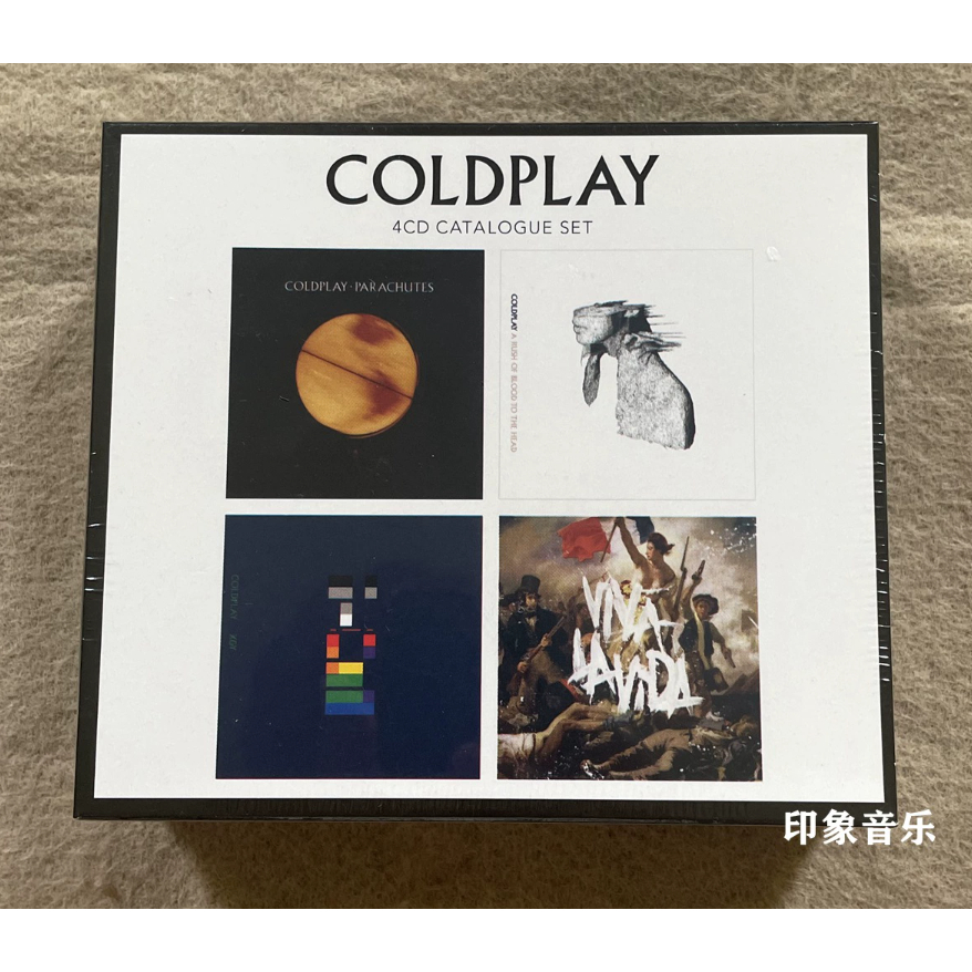 Coldplay catalogue set 4CD Classic Album | Shopee Malaysia