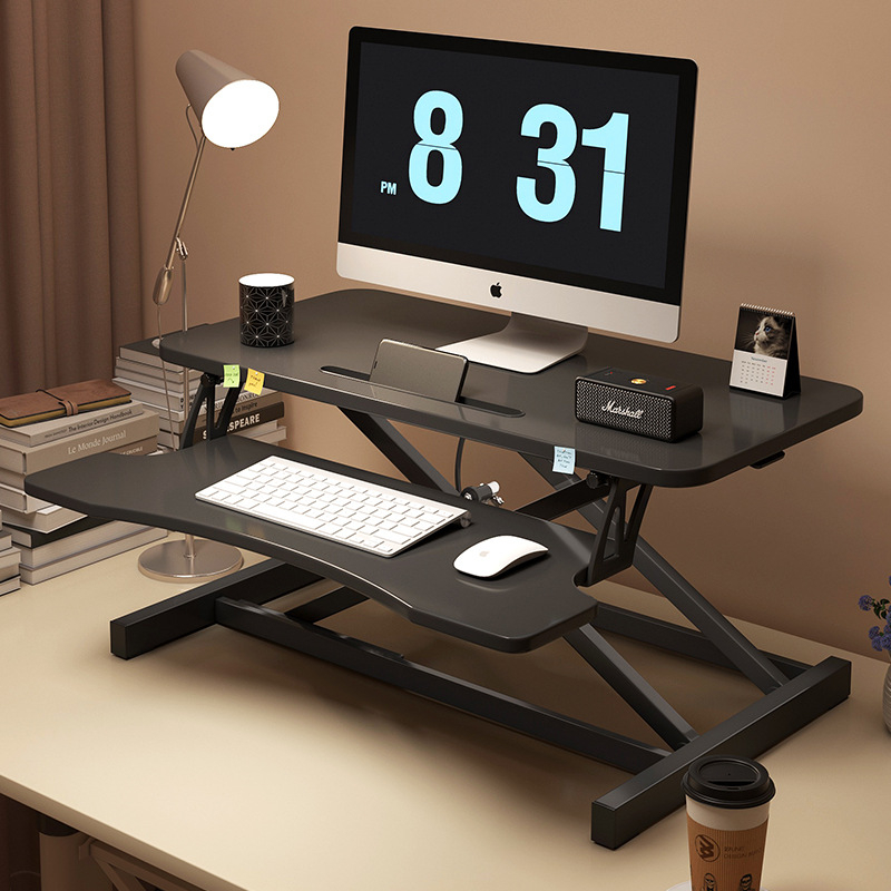 Ergonomic Office Standing Desk Height Adjustable Table Stand Up Rising ...