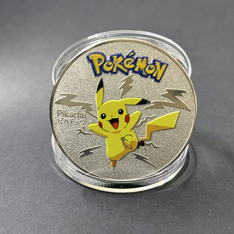 Pokemon Coins Metal Mewtwo Coins Anime Commemorative Coin Charizard ...