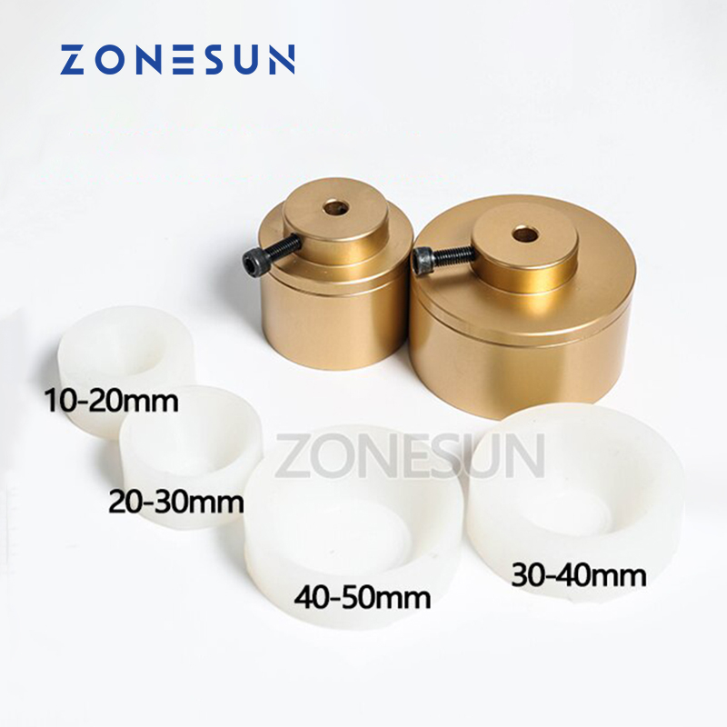 ZONESUN Spare Parts Accessories Capping Head Metal Chuck Silicone ...