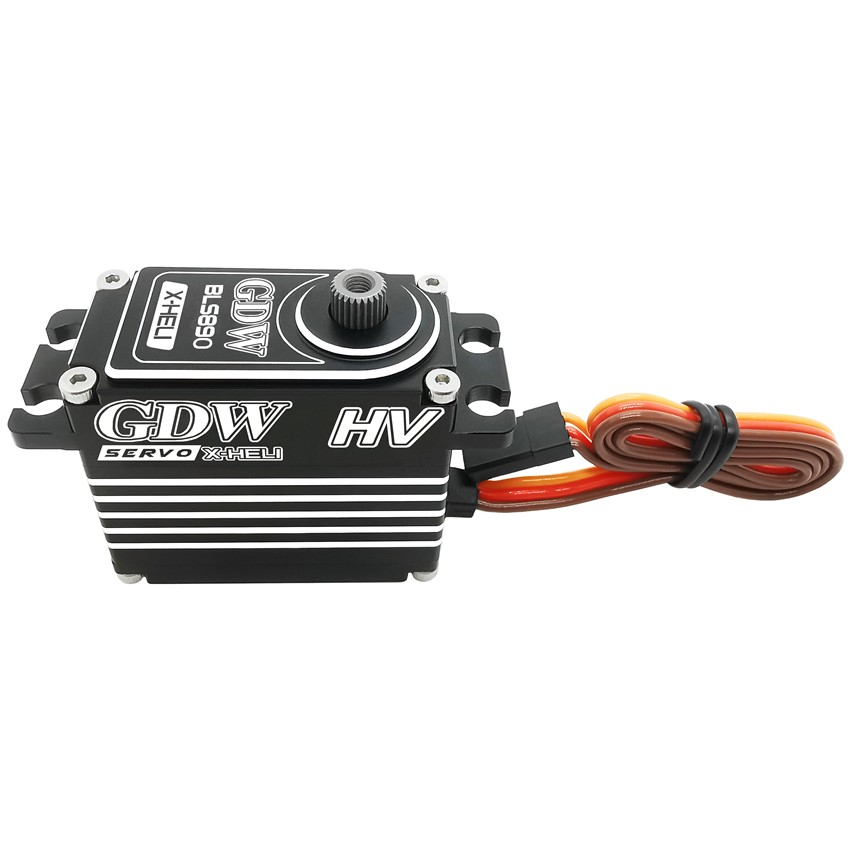 Gdw BLS890 19KG Torque Steel Gear Aircraft Model Helicopter Inclined Disc High Speed Brushless ...