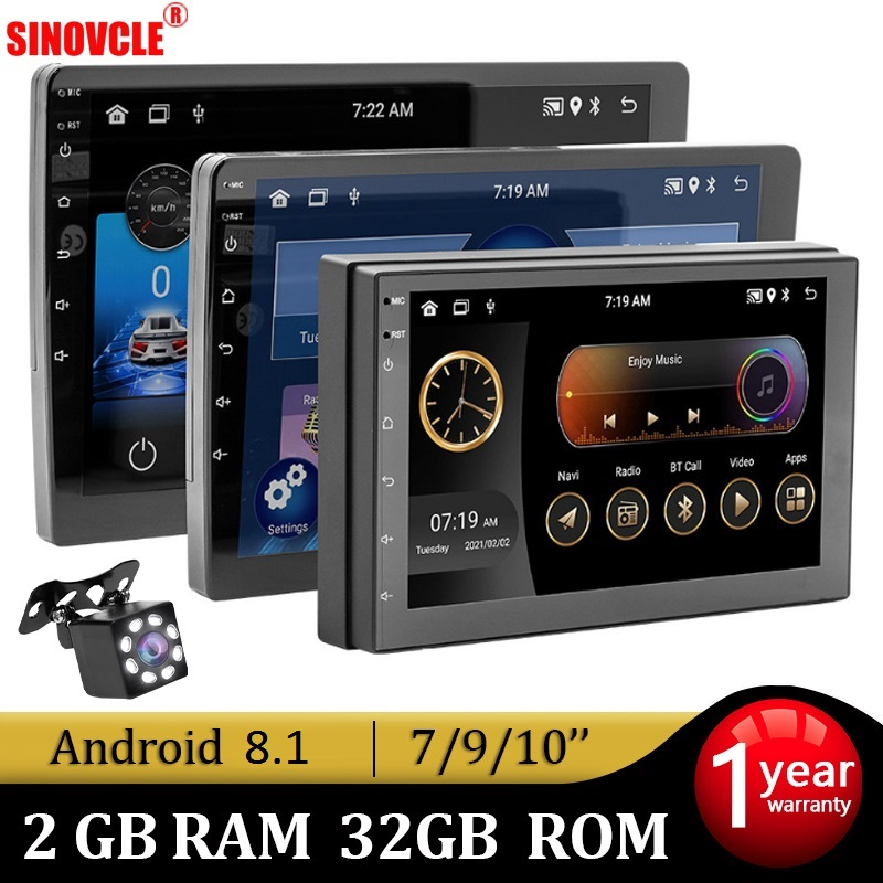 Android Player Car Android7''9''10'' Radio Car Stereo 12V with GPS ...