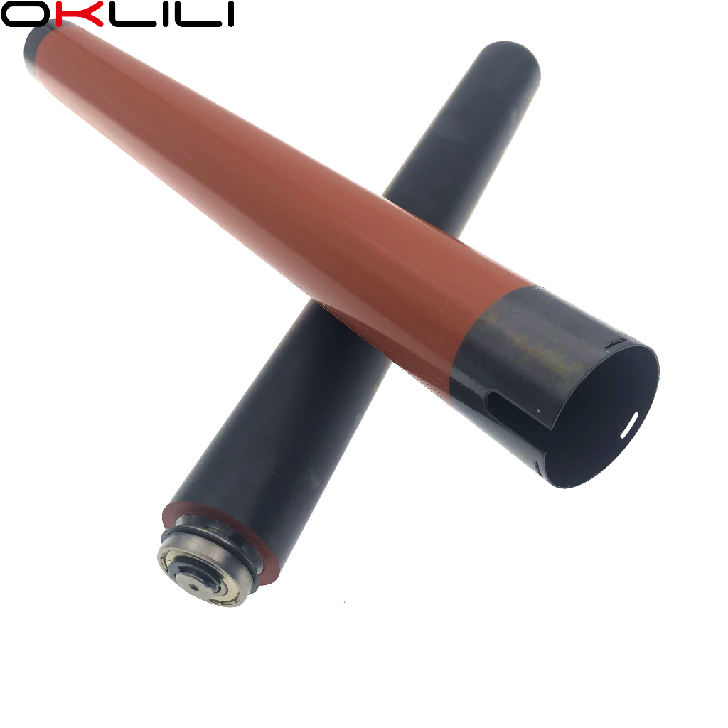 1SET Upper Fuser Heat Roller + Fuser Lower Sleeved Pressure Roller For ...