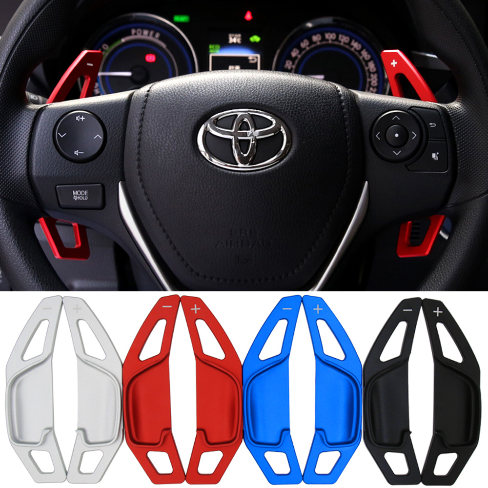 Car Steering Wheel Paddle Shift Extension For Toyota Vios Fortuner ...
