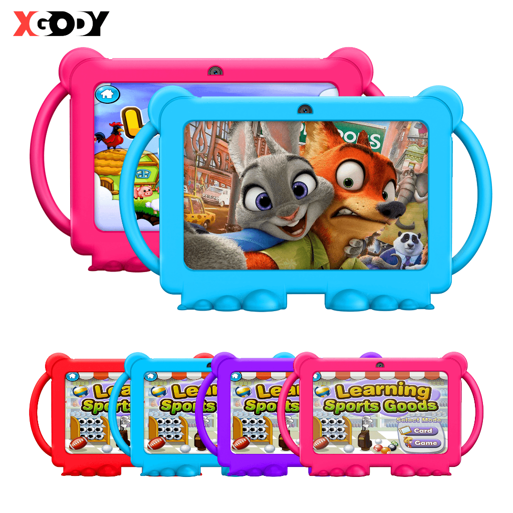 XGODY 7 Inch Kids Tablet Android 12.0 IPS Touch Screen 3+32GB Tablet ...