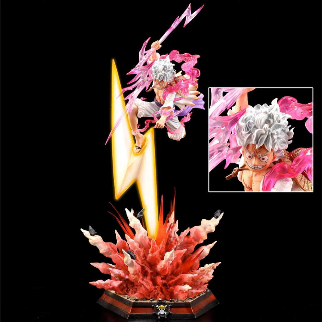 One Piece Figure Gear 5 Luffy Ace Newgate Kaidou Figure Hancock Eneru ...