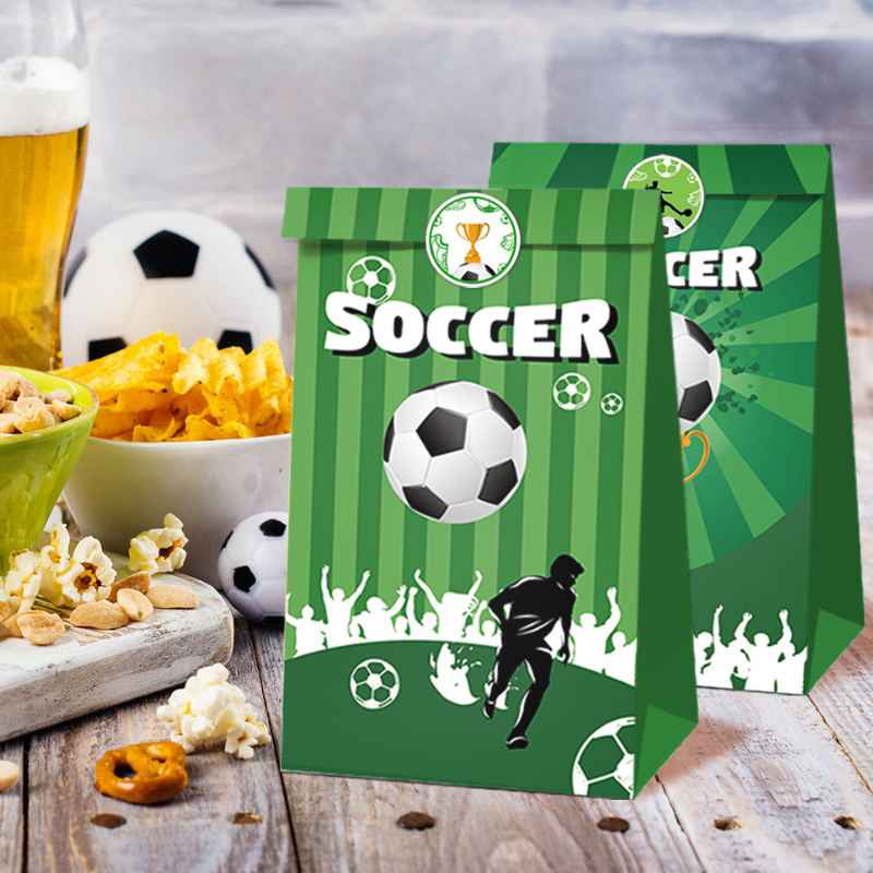 12pcs Football&Soccer Theme Candy Box Favor Gift Portable Boxes ...