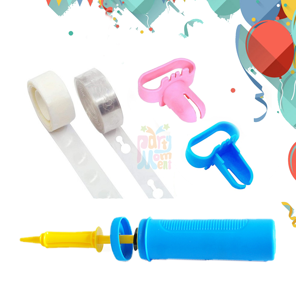 1Set 5M DIY Latex Balloons Modeling Tool Balloon Inflator Chain Glue ...