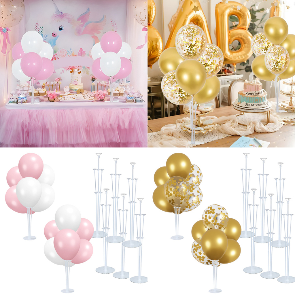 【New】103CM Balloon Table Float Set Table Balloon Stand Holder with ...