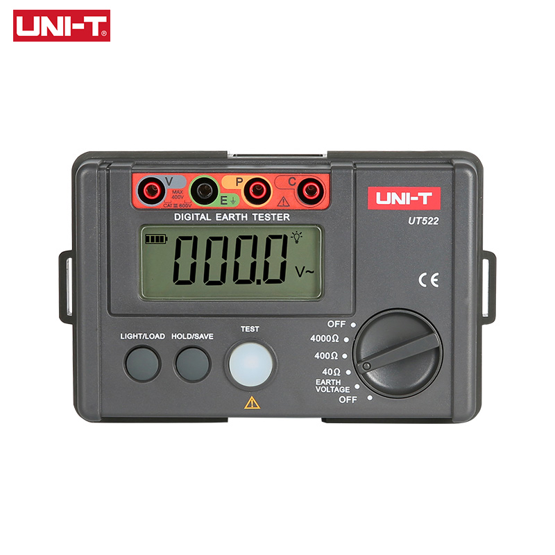 UNI-T UT520 Series UT521 UT522 Digital Earth Testers Grounding ...