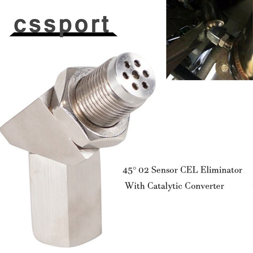 High quality 135 Degree O2 Oxygen Sensor Adapter Extender Spacer CEL ...